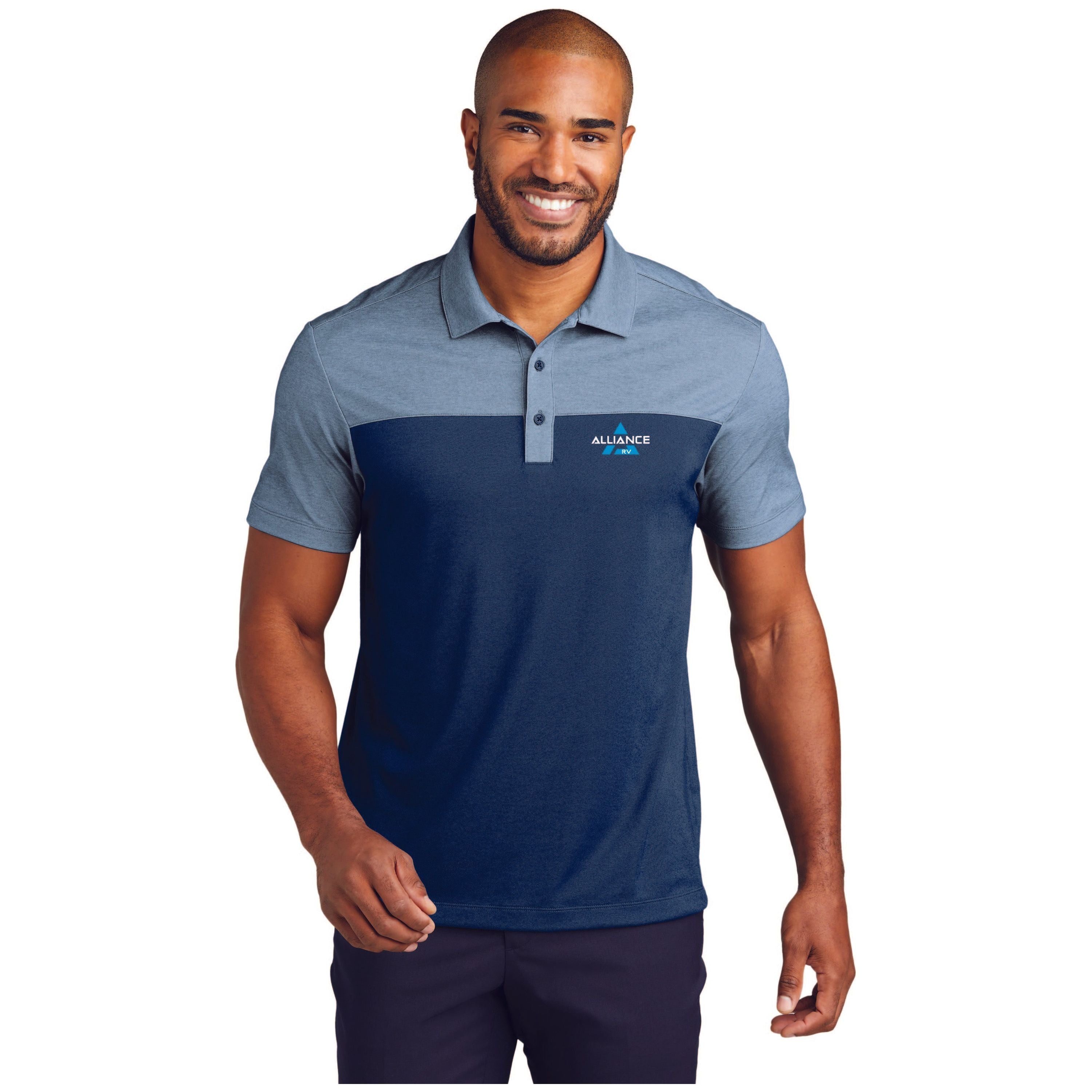 Port Authority® Fine Pique Blend Blocked Polo - K831 – alliancerv
